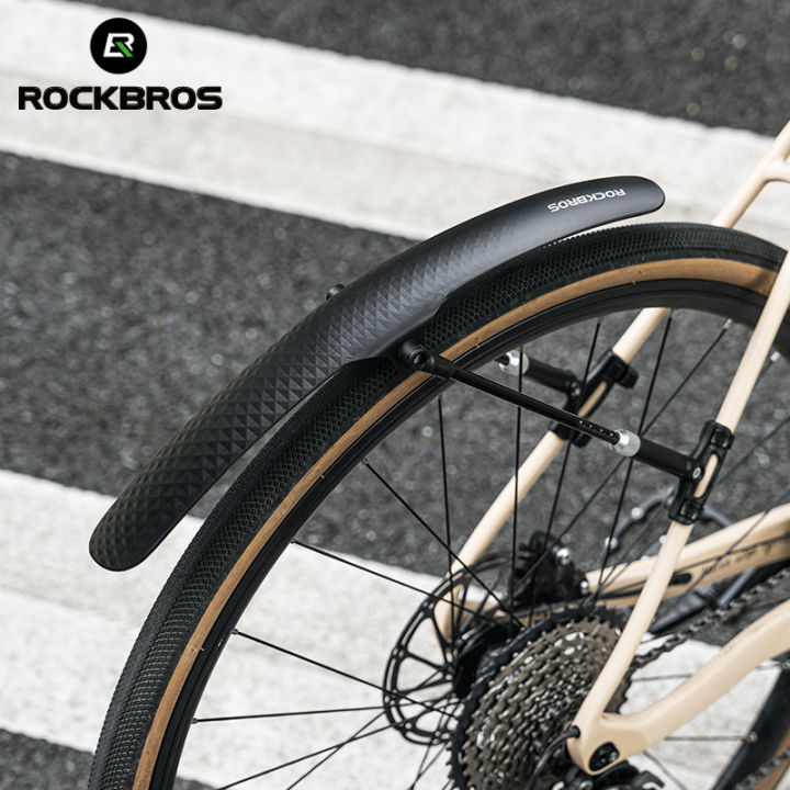 ROCKBROS Bike Fender Adjustable Quick-release Flexible Road Bike ...