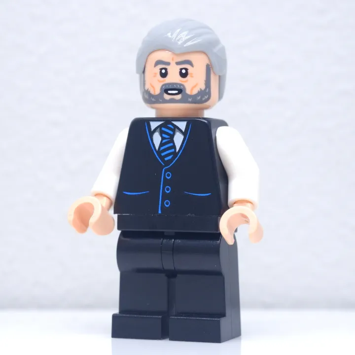 [Instock] Lego Minifigure DC Alfred Black Vest | Lazada.co.th