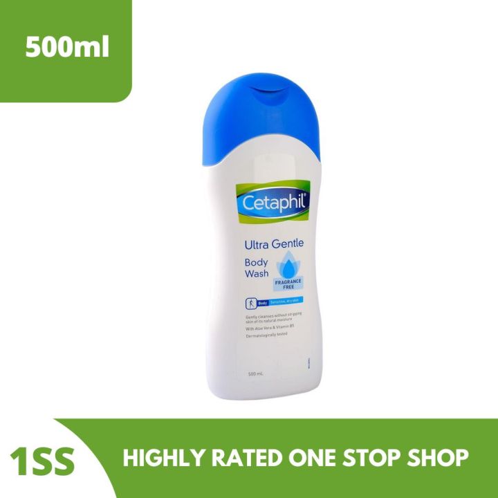 Cetaphil Ultra Gentle Body Wash Fragrance Free, 500ml | Lazada PH