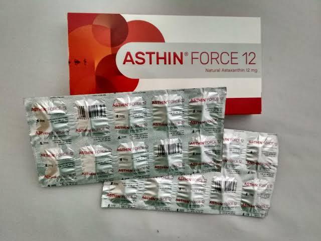 ASTHIN FORCE 12 MG KAPSUL Sebagai antioksidan dan meningkatkan daya ...