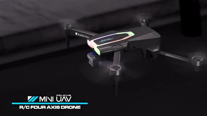 Flycam Mini F199 Pro Chống Rung 2 Trục -Drone Camera 4K- Máy Bay Điều ...