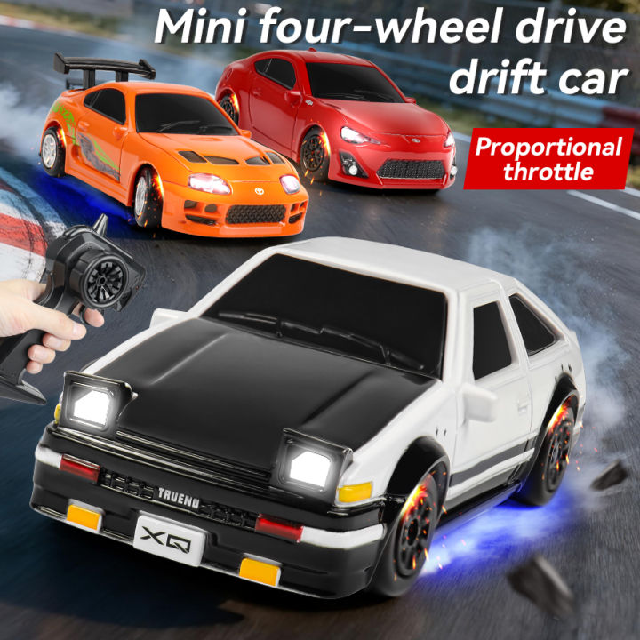XQ 1:64 Mini RC Drift Car 4WD Remote Control racing Car , High ...