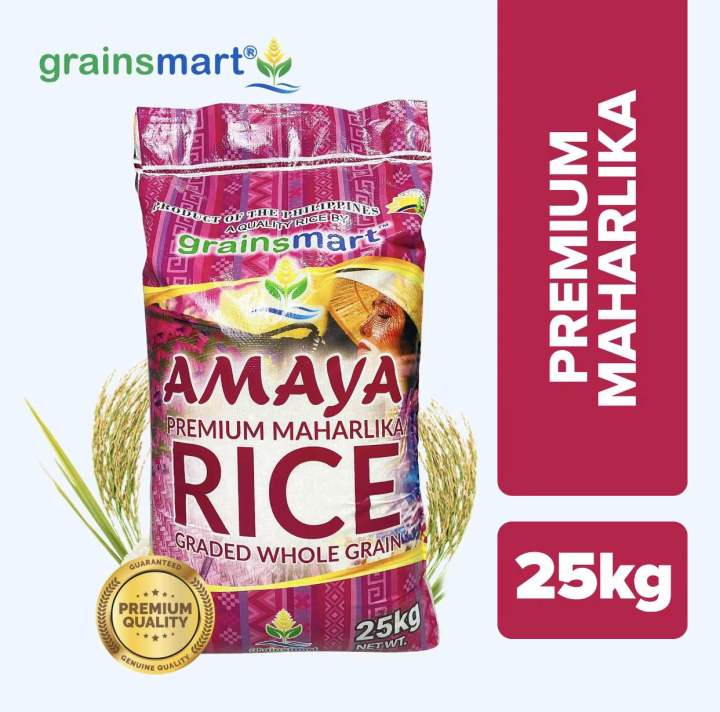 Grainsmart Premium AMAYA Whole Grain Local Rice 25kg | Lazada PH
