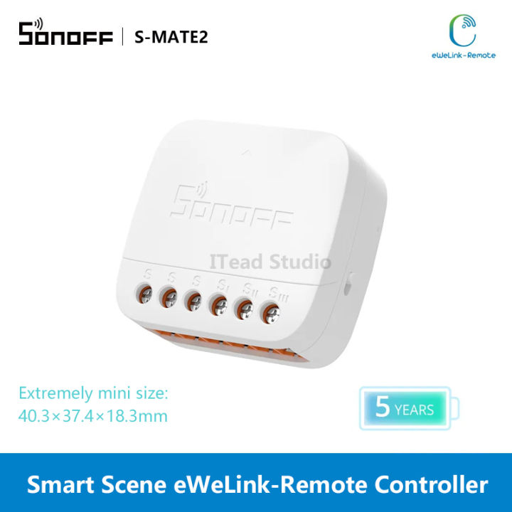 ITEAD SONOFF S-MATE2 Extreme Switch Mate Mini Size Smart Scene Switch ...
