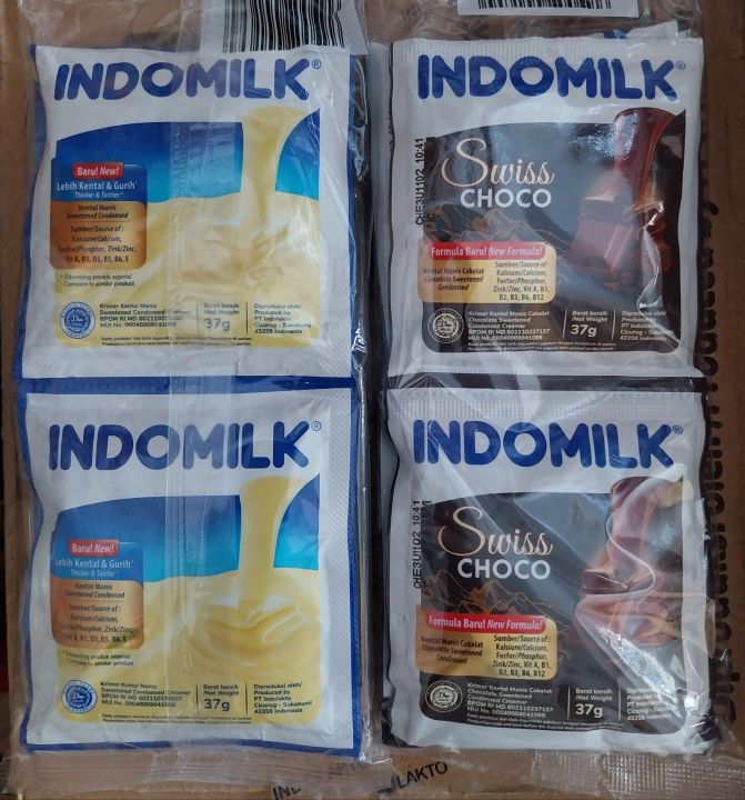 Indomilk susu kental manis sachet isi 6 | Lazada Indonesia