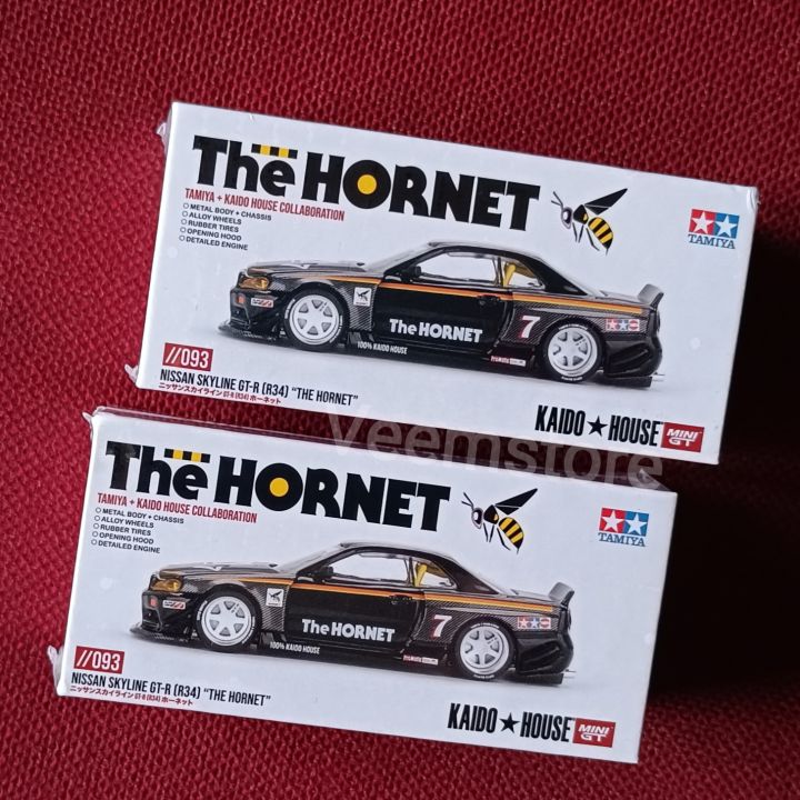 Die Cast 1:64 Nissan Skyline GT-R R34 Kaido House Tamiya Hornet KHMG093 ...