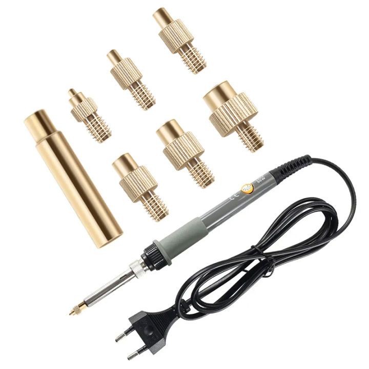 Heat Insert Nut Iron Tip M2-M8 Hot Melt Heat Set Insert Tool Soldering ...