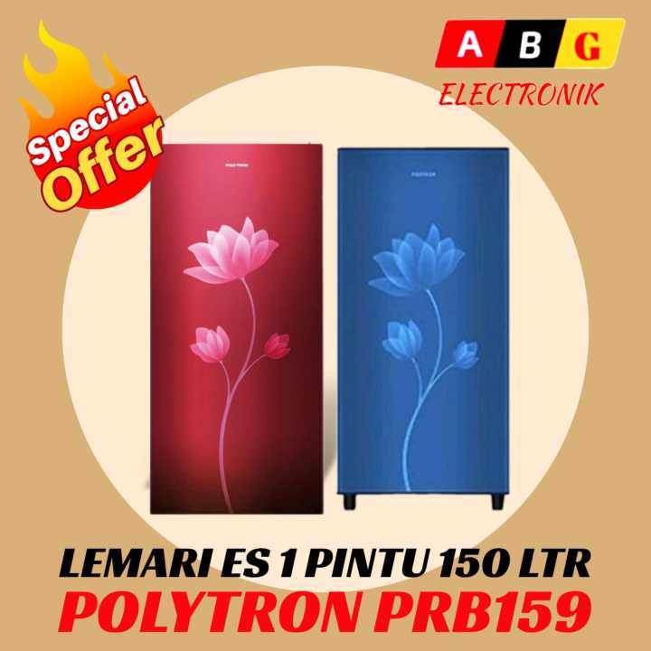POLYTRON PRB159 PRB-159 KULKAS 1 PINTU POLYTRON PRB 159 | Lazada Indonesia