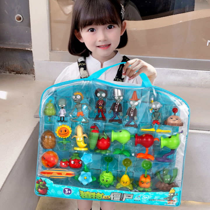 Authentic Plants Vs. Zombies Soft Rubber Toy Flame Peashooter ...