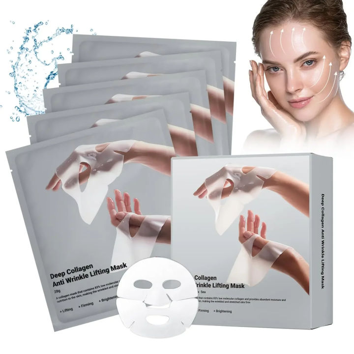 Deep Collagen Anti Wrinkle Lifting Mask Collagen Face Mask Overnight ...
