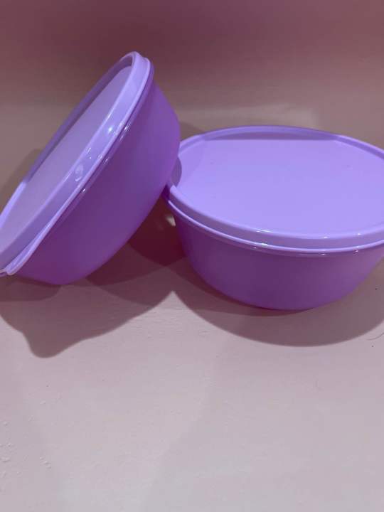 Tupperware modular bowl purple 1L and 1.5L (2) | Lazada Singapore