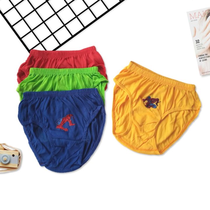 Isi 12 Pcs (1 Lusin) Celana Dalam Anak Laki-laki / Cd Karakter Motif ...