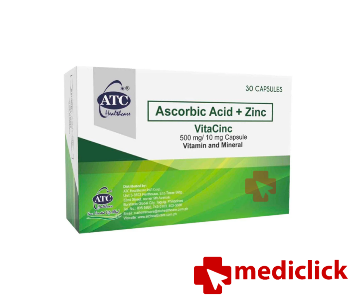 ATC Vitacinc - 20 CAPSULES | Lazada PH