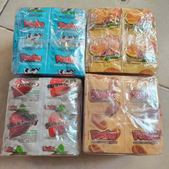 20 pcs permen vosko | Lazada Indonesia