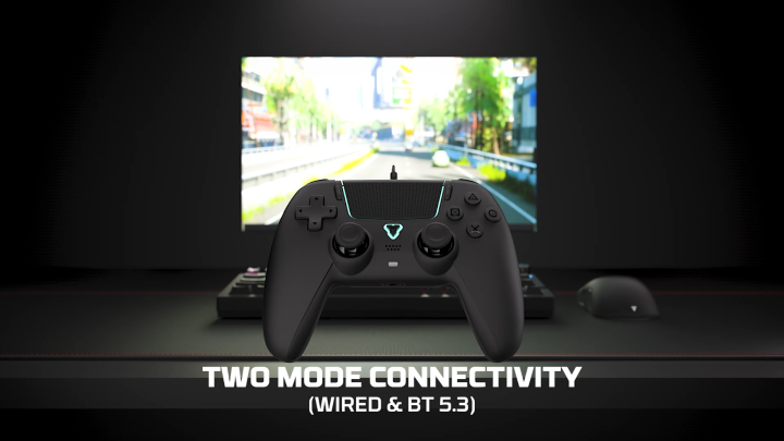 FANTECH จอยเกมมิ่งไร้สาย เชื่อมต่อได้ 2 โหมด Wireless gaming controller รองรับ PC/PS/Switch รุ่น ...