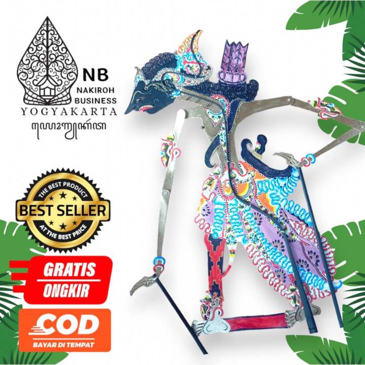 Wayang Kulit Asli Abimanyu Panah Alusan Ukuran Standar Dalang | Lazada ...