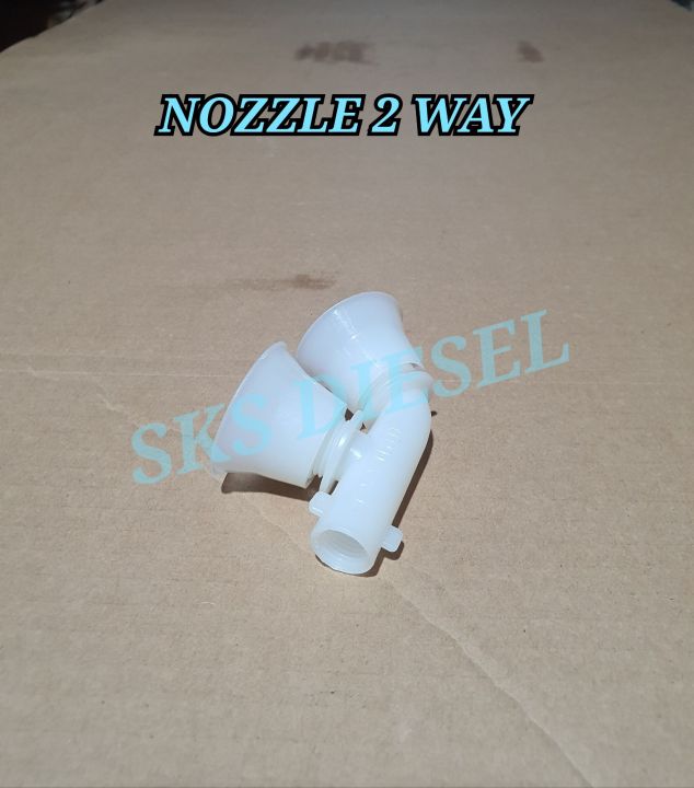 NOZZLE NOJEL SPUYER MESIN SEMPROT HAMA ELEKTRIK 2 WAY 16 LITER CBA ...