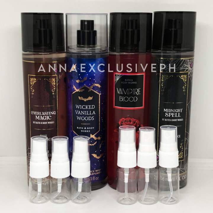 🇺🇸5ml or 10ml MINI SPRAY! Bath & Body Works Wicked Vanilla Woods ...