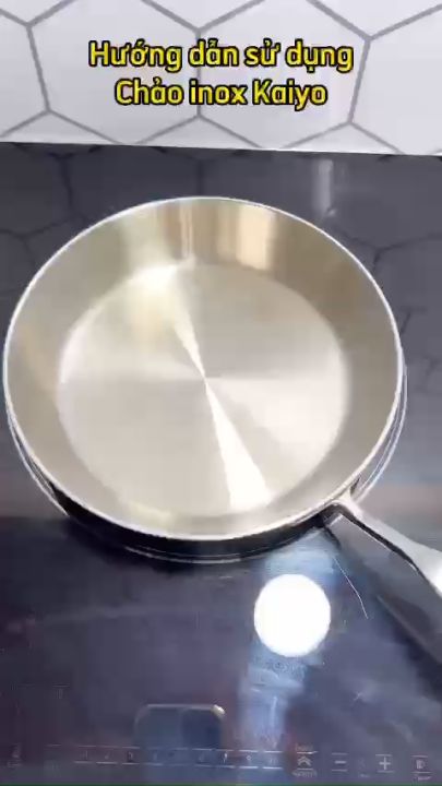 Chảo Inox 316 Kaiyo Đúc Nguyên Khối Của Nhật Dùng Trên Mọi Loại Bếp ...