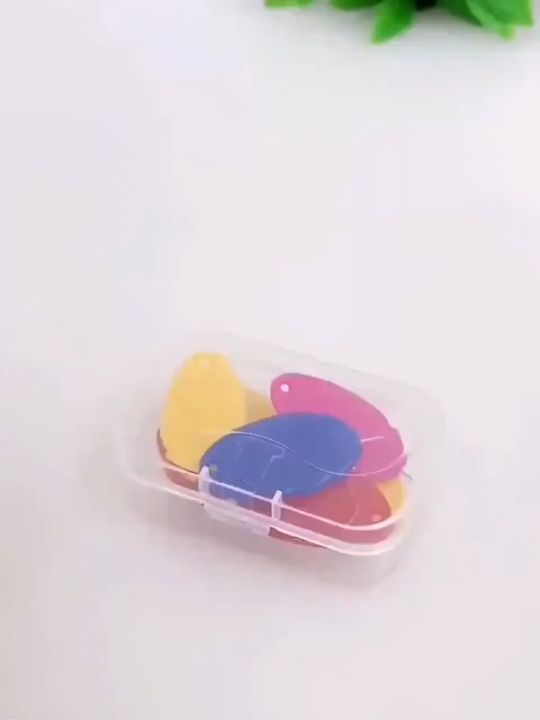 Needle Threader Thread Device Threader mata nenek Alat Masuk Benang ...