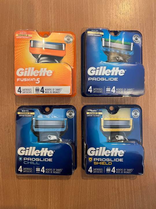 Gillette Fusion 5/ Proglide/ Proglide Chill/ Proglide Shield/Skinguard ...