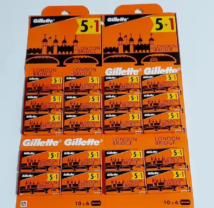 Silet cukur London bridge / Gillette Pisau cukur tajam nyaman digunakan ...