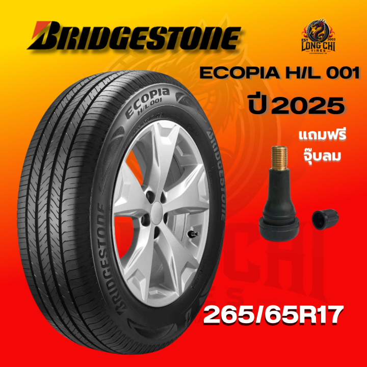ยาง 265/65R17 BRIDGESTONE รุ่น ECOPIA H/L 001 ราคาต่อเส้น ปี 2025 ...