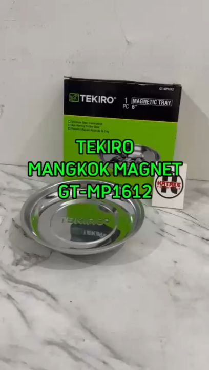 Mangkok Magnet TEKIRO Tempat Mur Baut 150mm Magnetic Dish Bengkel ...