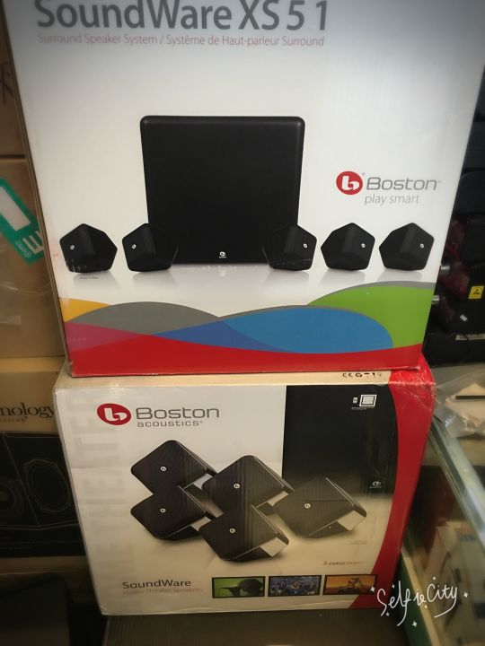 Boston Soundware Xs 5.1 S5.1 High Fidelity ระบบเสียงรอบทิศทางสําหรับโฮม ...