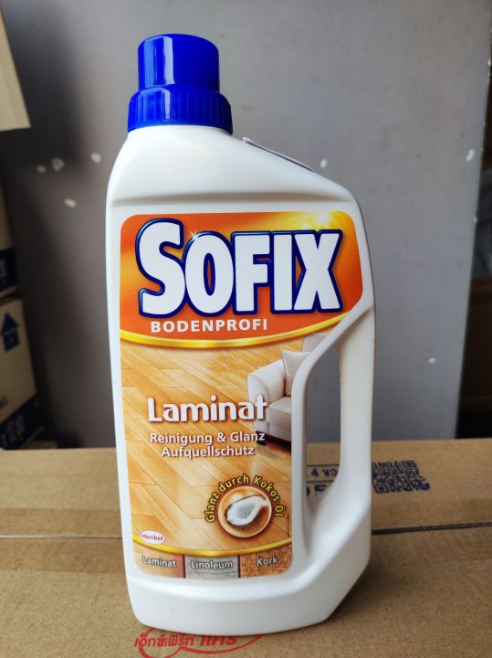 Sofix Laminate 1L โซฟิก ลามินาท ผลิตภัณฑ์ทำความสะอาดพื้นลามิเนต | Lazada.co.th