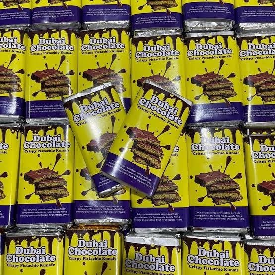 Coklat Dubai jumbo viral pistachio kunafa asli bukan wafer | Lazada ...