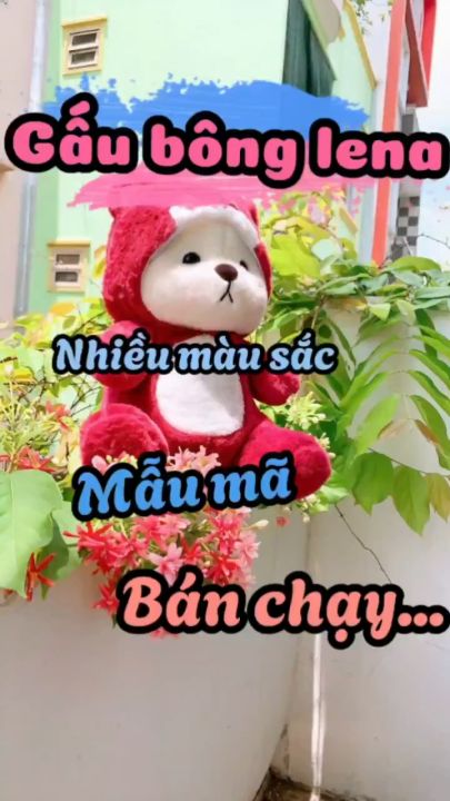 Gấu Bông Lena QUẢNG CHÂU CAO CẤP, Gấu bông Lena Cosplay Gấu dâu, Lena ...