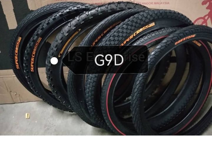 Bicycle Tayar Basikal 12" 16" 20" 24" 26" 27.5" 27" 29" 700"Tayar ...