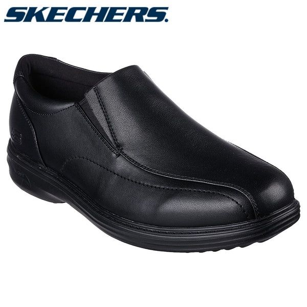 Skechers สเก็ตเชอร์ส รองเท้าผู้ชาย MENS Arch Fit Ogden Usa Shoes - 204741-BBK (สีดำ) | Lazada.co.th