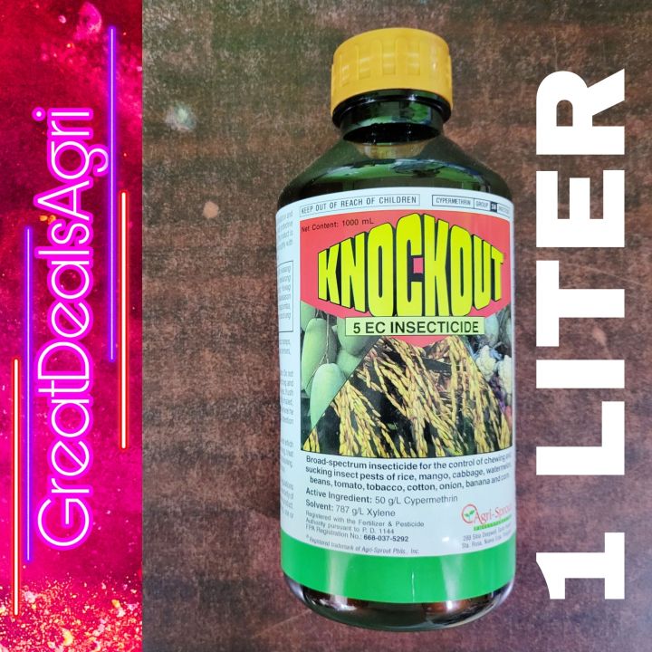 KNOCKOUT 5 EC INSECTICIDE (1 LITER) | Lazada PH