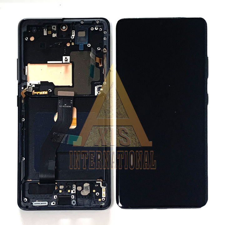 OLED For Samsung Galaxy S21 Ultra 5G G998 LCD Screen Display Frame ...