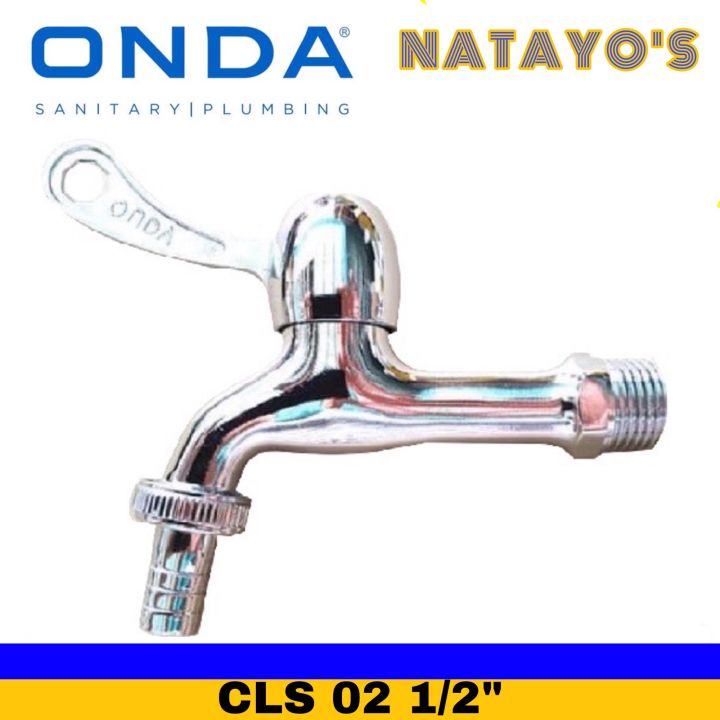 kran air CLS 02 ONDA ukuran 1/2" / kran tembok CLS 02 1/2" ONDA ...