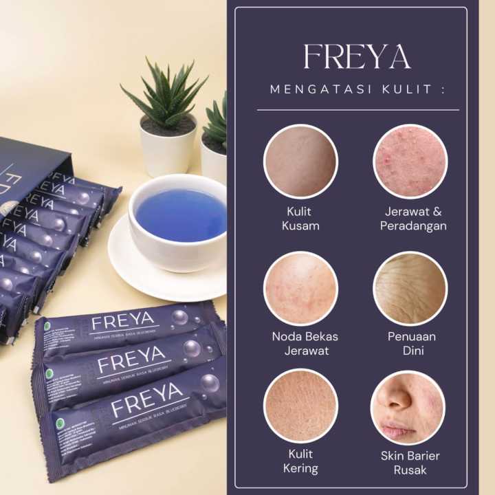 Freya Collagen drink per box Halal | Lazada Indonesia