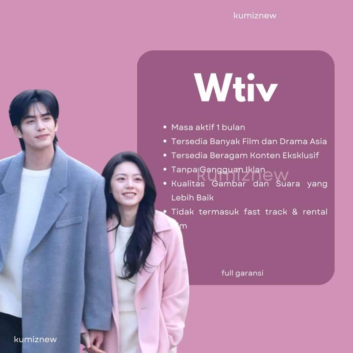 WETV PREMIUM 1 BULAN | Lazada Indonesia