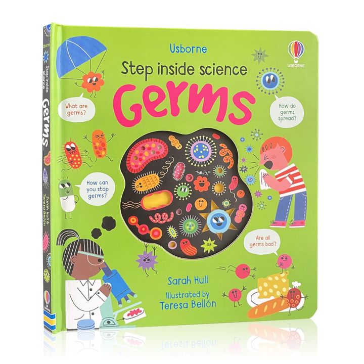 usborne step inside science germs | Lazada Indonesia