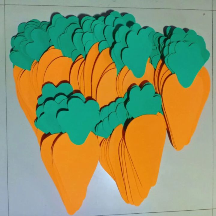 Stiker Dinding WORTEL Spon Eva Bahan Dekorasi Kelas Mading Pojok Baca ...