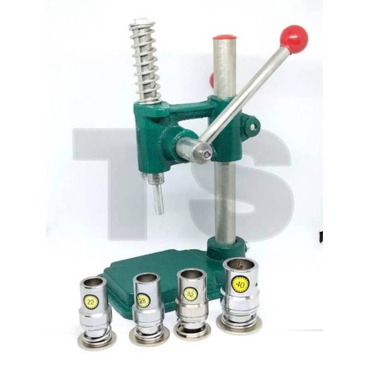 mesin pembalut balut butang bungkus button cover press machine button ...