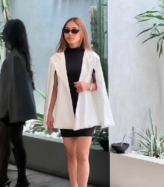 chala Office Casual Big Plus Freesize Cape Blazer Size for Women - xs ...