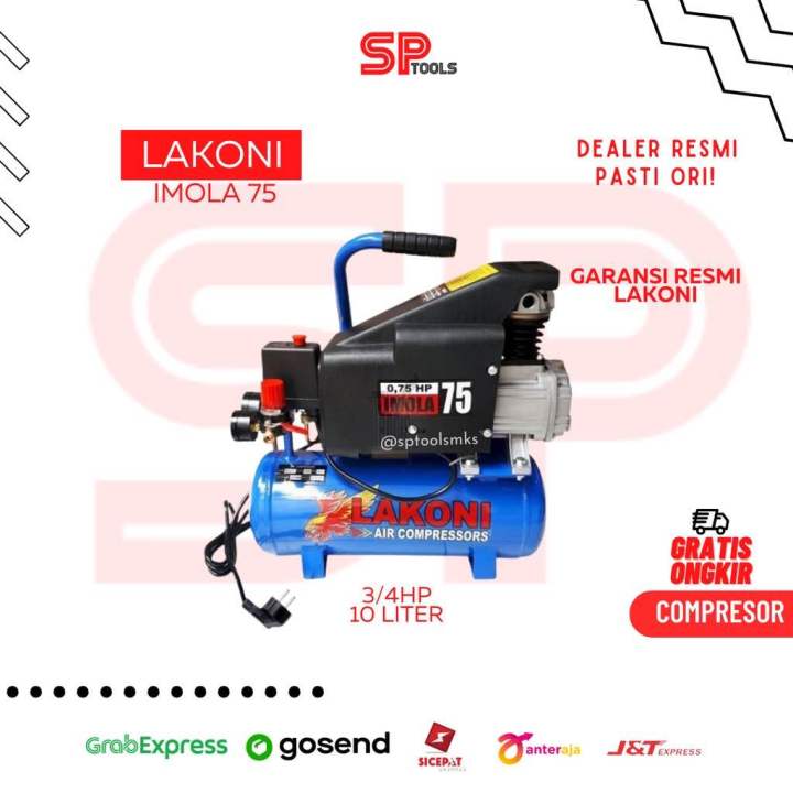 LAKONI IMOLA 75 COMPRESSOR / MESIN KOMPRESOR / AIR COMPRESOR ...