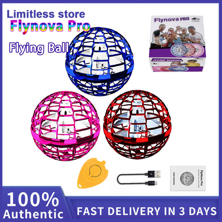 【READY TO SHIPPING】Flynova Pro Flying Ball Spinning Endless Tricks Flying Spinner Boomerang Toys ...