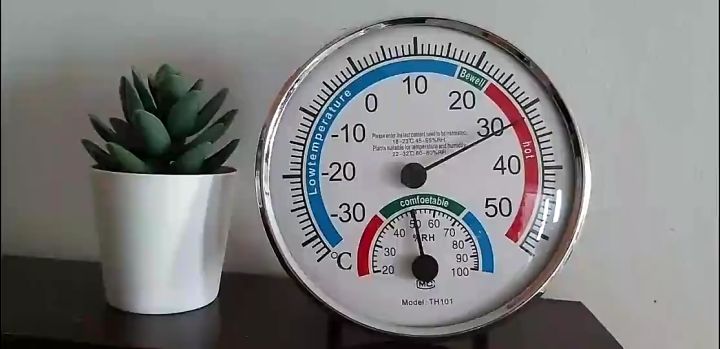 THERMOMETER ANALOG AKURAT UNTUK MENGUKUR SUHU RUANG | Lazada Indonesia