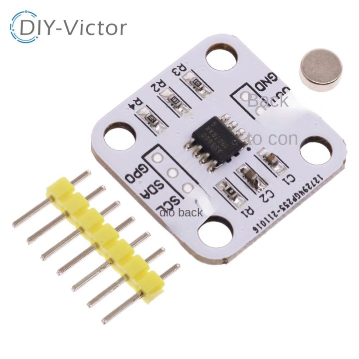 As5600 Magnetic Encoder Magnetic Induction Angle Measurement Sensor