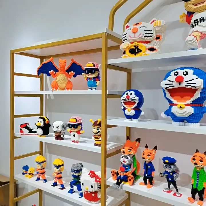 (Buy one get one free) 3D large building block toy set 40 cm Doraemon ...