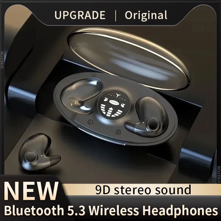 Invisible Sleep Wireless Earphone TWS Bluetooth 5.3 Headphones Hidden ...
