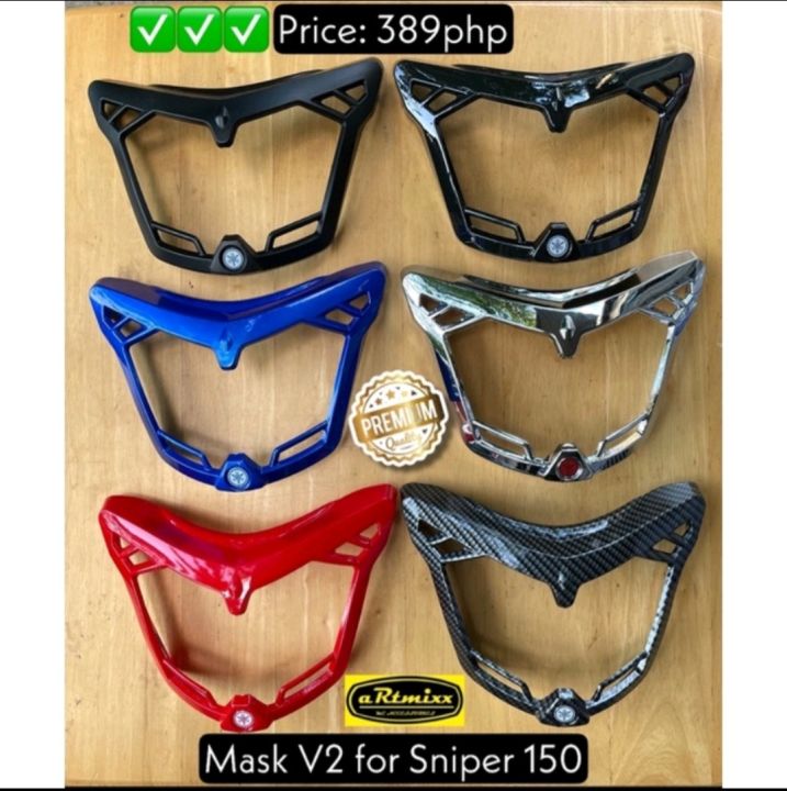 HEADLIGHT MASK V2 for SNIPER 150 | Lazada PH